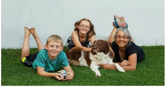 AdventureLisa: Meet Rusty. My first dog.