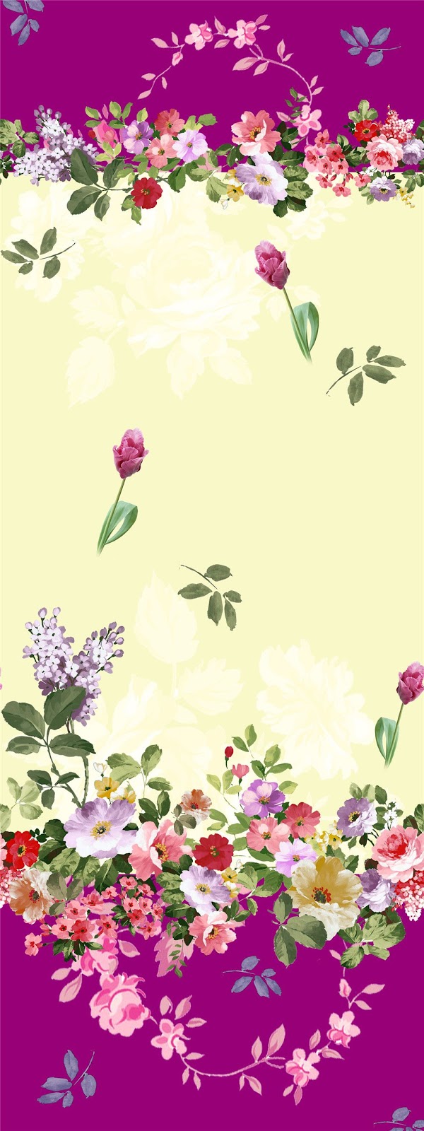 PAINTING_Flower Design_Digital Print_1 | Joy Design Studio