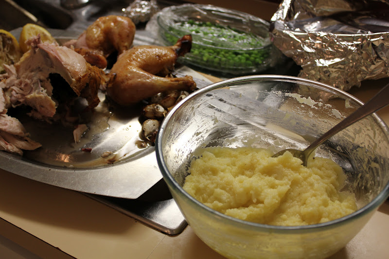 Cookie Queen Kitsch'n: A Maggie Beer Roast Chicken with Parsnip Pear Mash