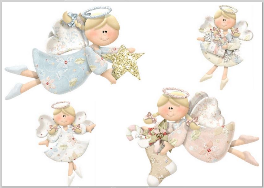 Christmas Baby Angel Clipart