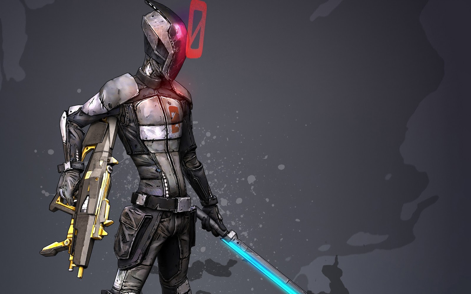 Borderlands Game Character Zero Hd Wallpaper Download Hd Video Game Wallpapers