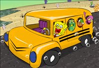 SpongeBob School Bus | Play Toon Games