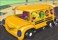 SpongeBob School Bus | Nickelodeon Kids