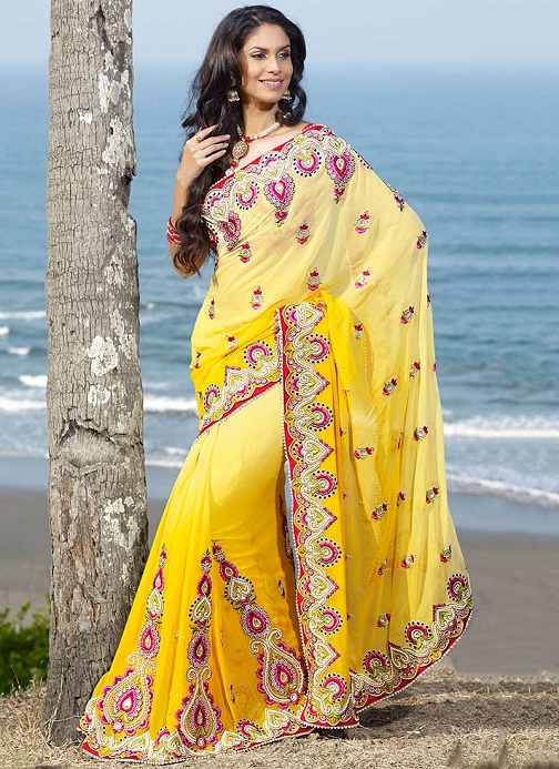 Fashion Of The Year: Indian Shari Fashion-2013