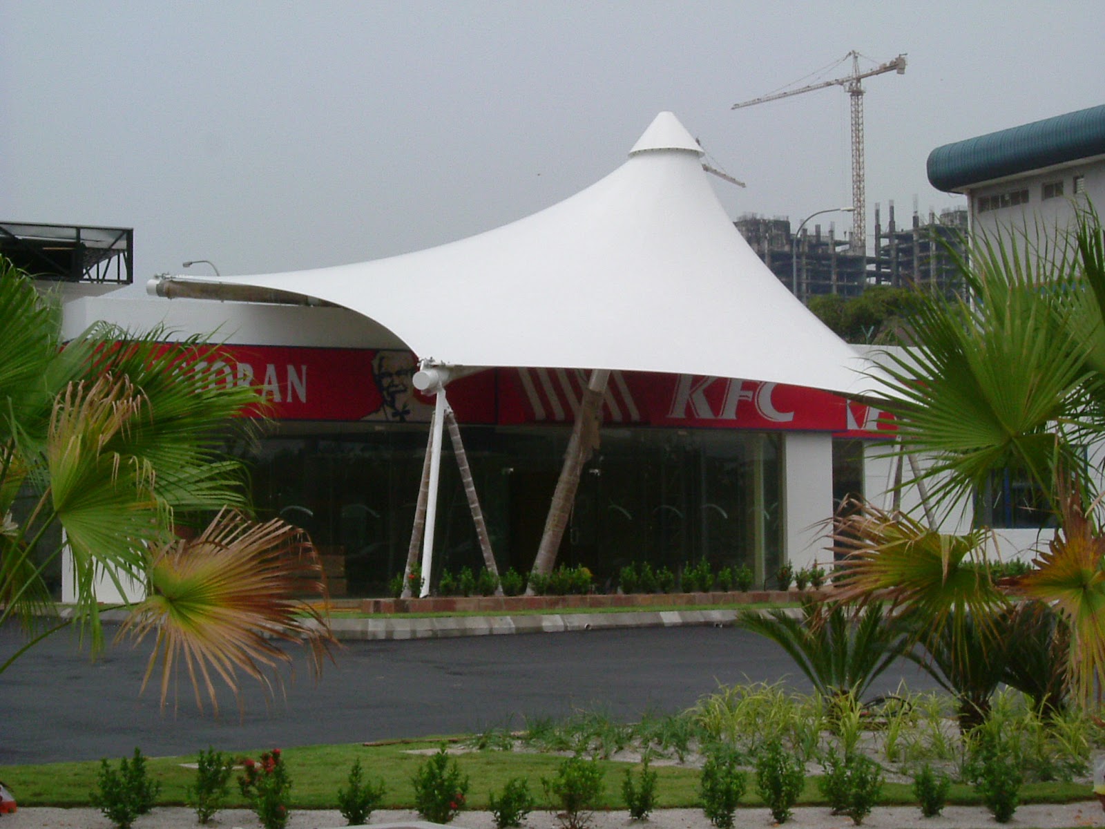 PVC - HDPE Shade Structure