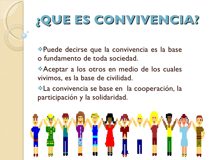 Aprender a convivir en armonía : LA CONVIVENCIA