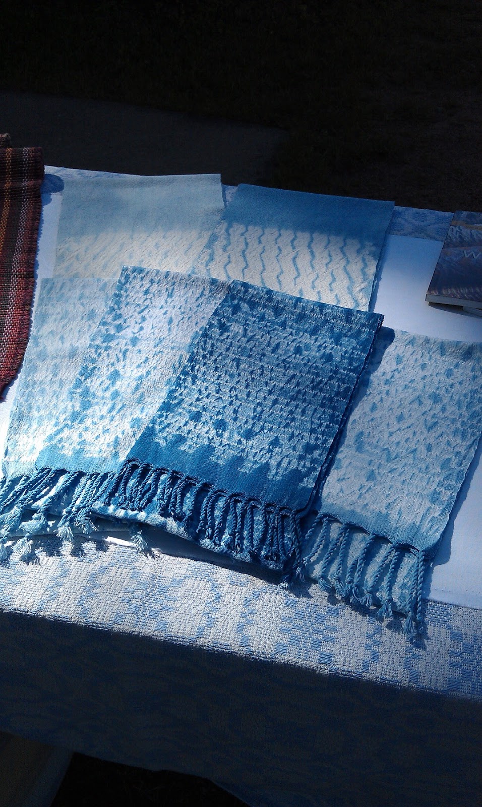 Janice Zindel ~ Shuttle Works Studio: Woven Shibori