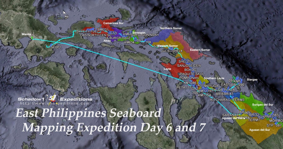 Part 4 of East Philippines Seaboard Mapping Expedition 2015 : Schadow1 ...