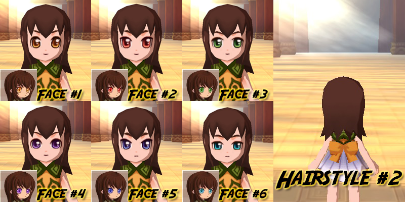 DOMO Addict's Blog: Faces & Hairstyles Compilation Part 7 - Female Sprite