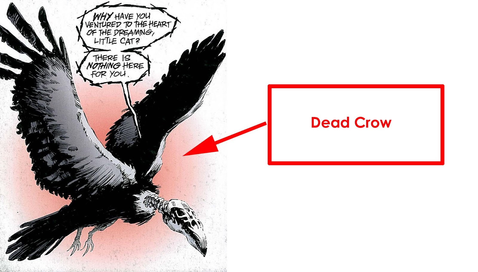 Portraits From The Sandman Universe: Dead Raven (illustrated by Max Rugers)