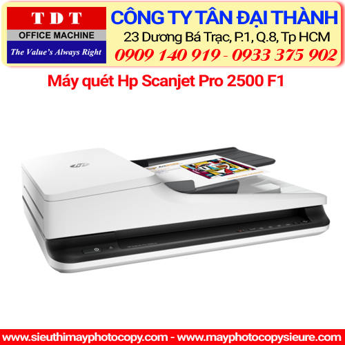 Máy quét Hp Scanjet Pro 2500 F1 | Các Loại Máy Photocopy