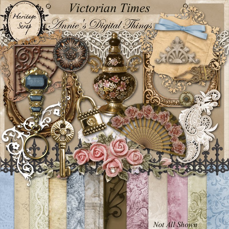 Annie's Digital Things: Victorian Times Kit