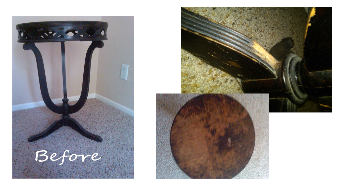 the urban home: before and after - end table