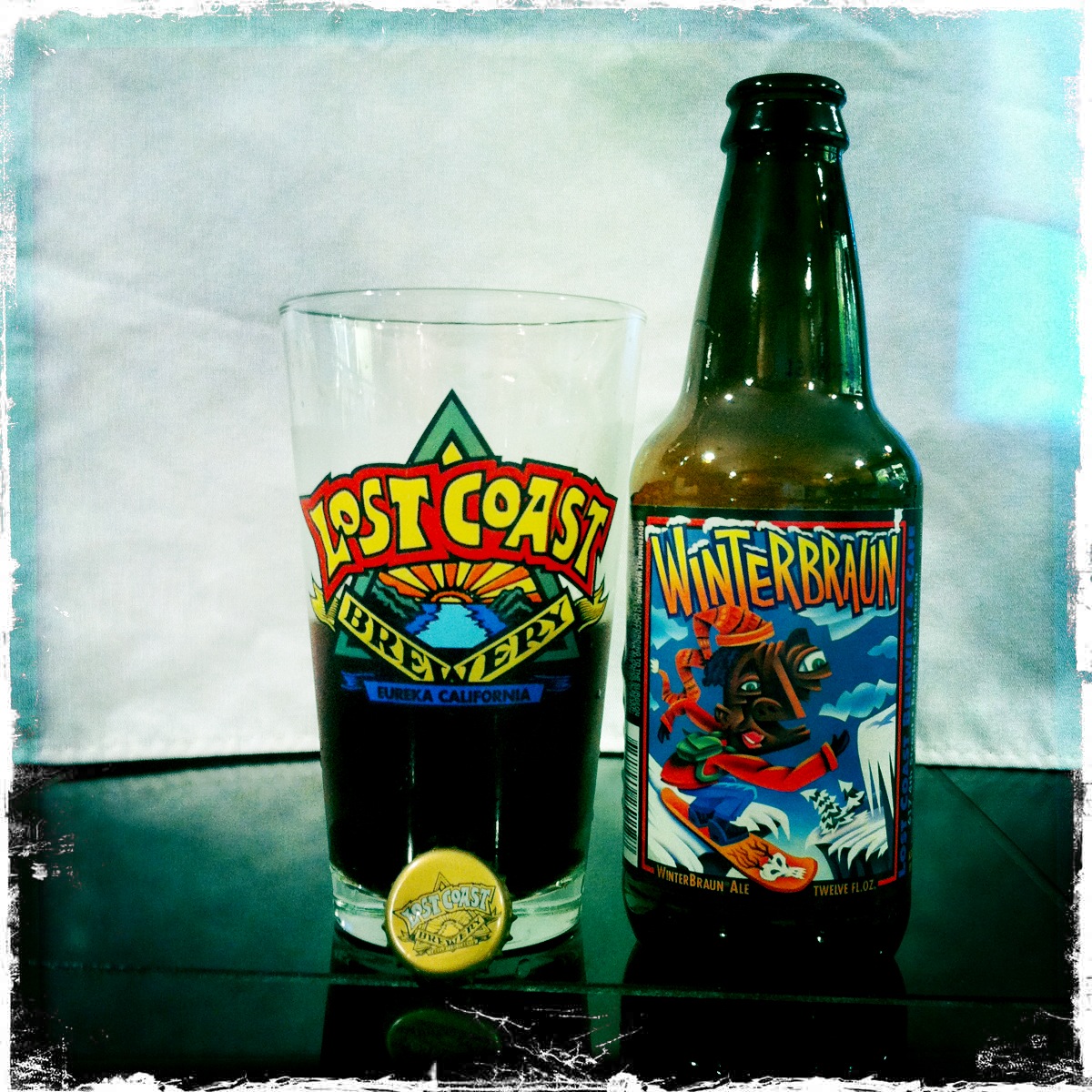 NorCal Beer Blog: Lost Coast Brewery Winterbraun English Brown Ale