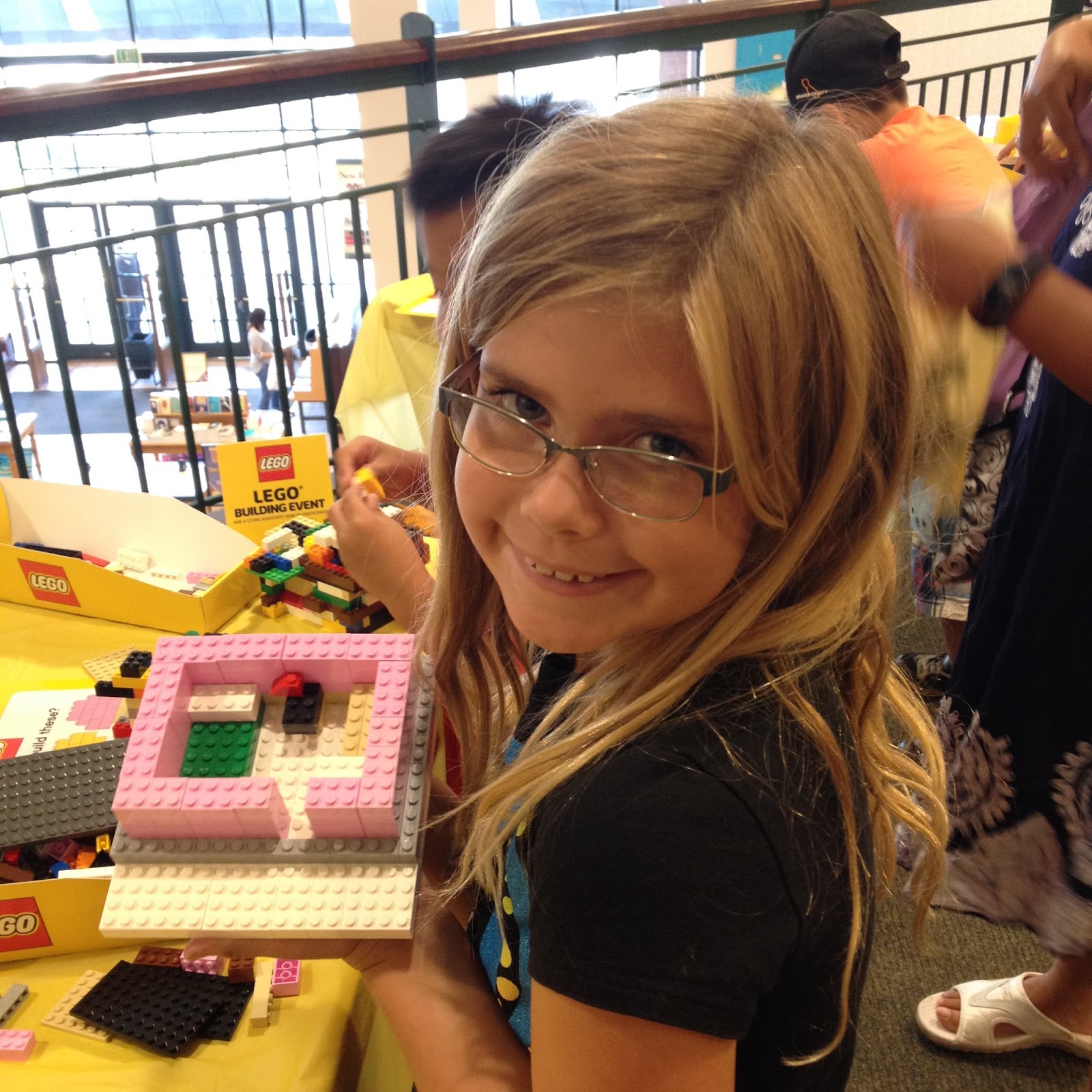 The Stitching Grandma: Barnes and Noble Lego Build