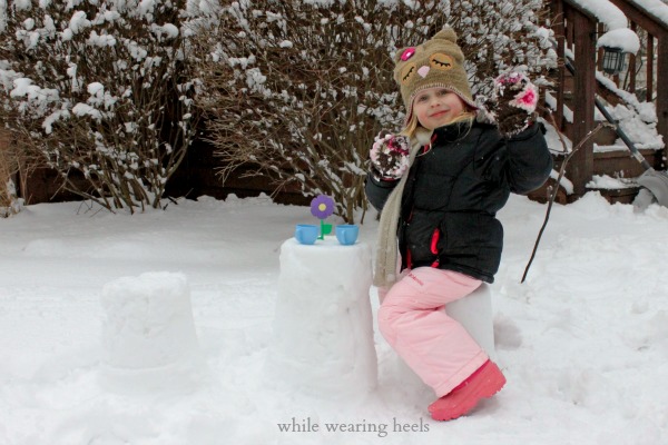 While Wearing Heels: Snow Tea Parties