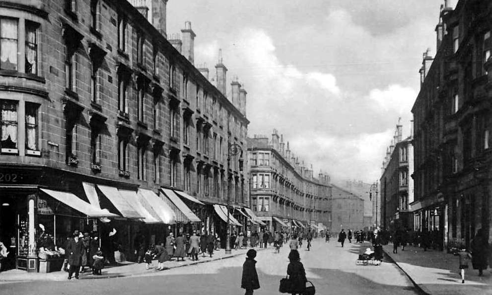 Tour Scotland: Old Travel Blog Photograph Langlands Road Govan Glasgow ...