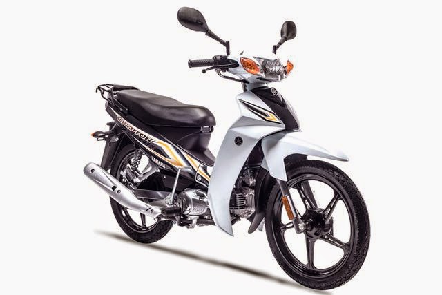 Yamaha New Crypton T110 Blanca - RECTA PRINCIPAL