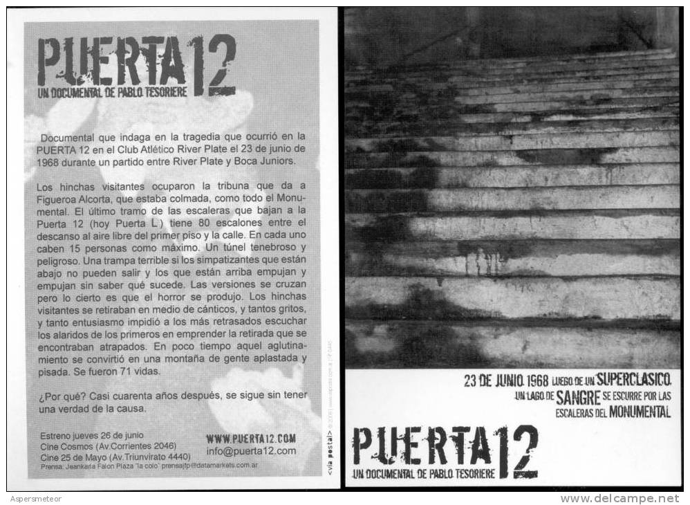 EL BLOG DEL HINCHA DE BOCA: PUERTA 12: PASARON 51 AÑOS SIN RESPUESTAS