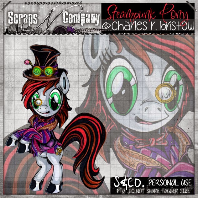 Amy Marie's Tag Creations: Steam Punk Pony