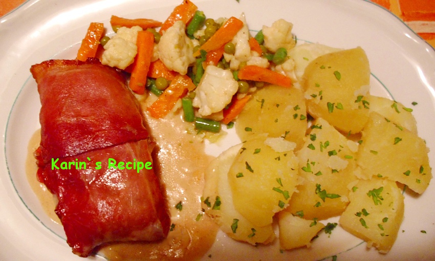 Karin's Recipe: Slavinken (Dutch Bacon Wrapped Ground Meat)