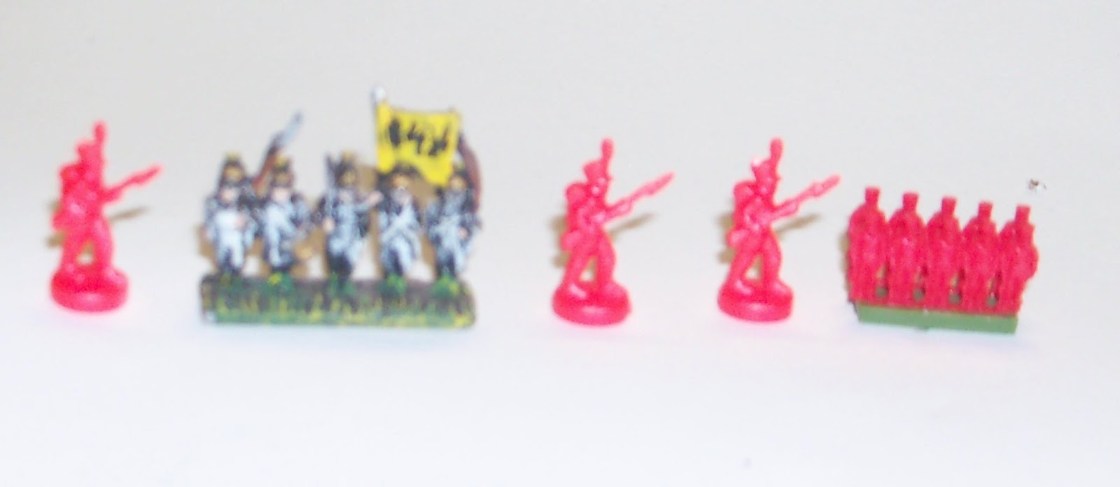 Wargame Hermit: Solo Wargaming: Risk Napoleonic Figures Comparison