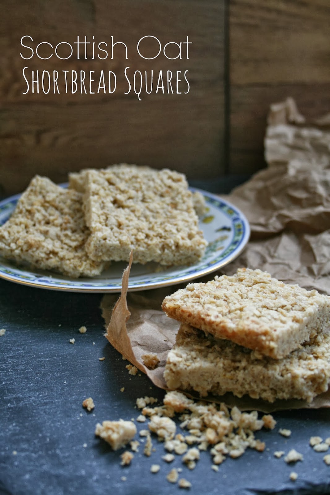 Annie à la Mode: Scottish Oat Shortbread Squares (Grandmother's Recipe)