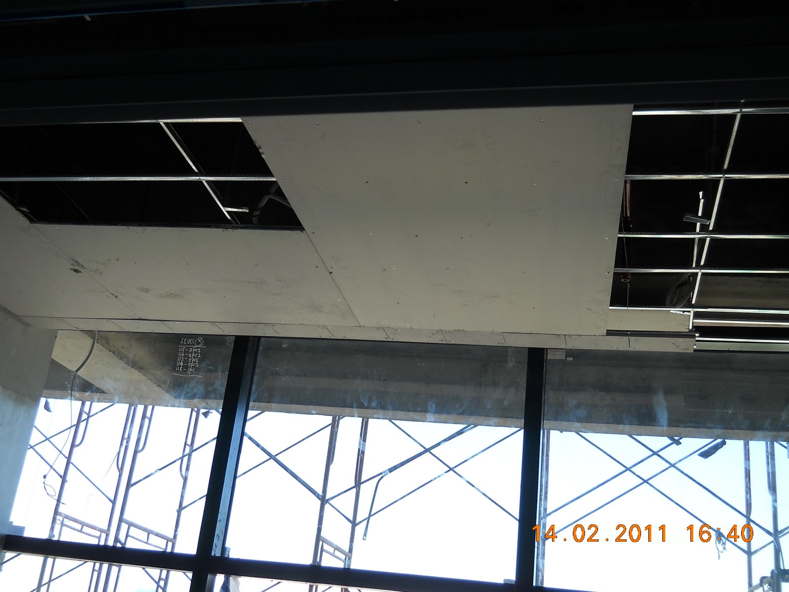 Plasterboard Ceiling work done ~ LCS