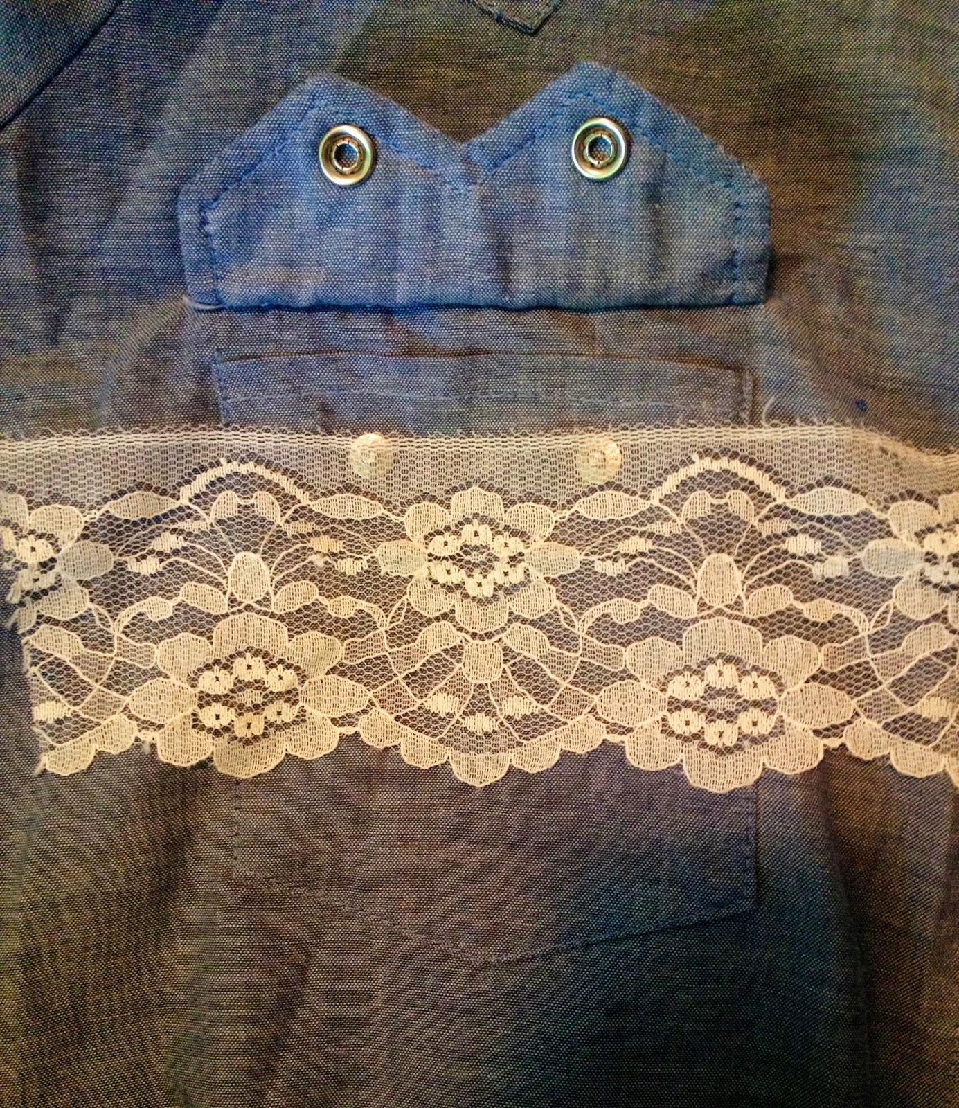 Cobalt Collective: DIY Lace Pockets