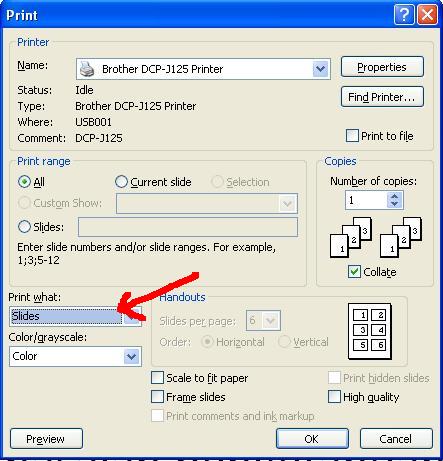 2 Cara Ngeprint Power Point 2, 4, 6, 9 Halaman Per Lembar - Blog Autada