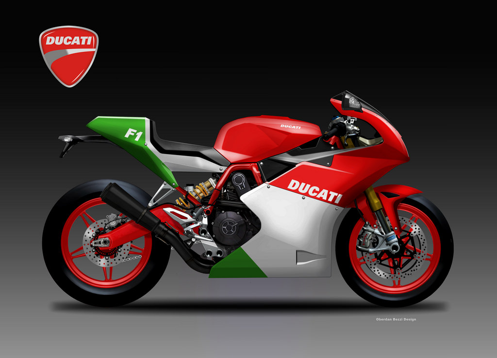 Racing Cafè: Design Corner - Ducati F1 Concept by Oberdan Bezzi
