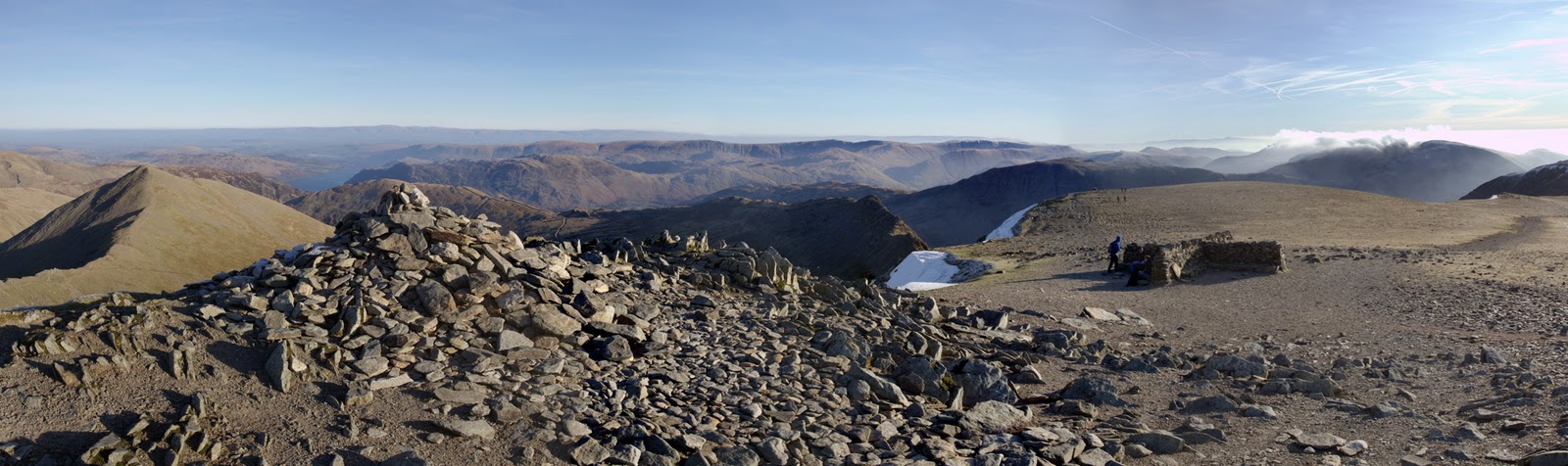 phils photographic adventures: Helvellyn 16/1/12 Cloud inversion