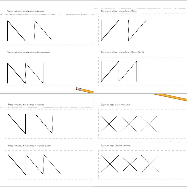 GRAFOMOTRICIDAD DE TRAZOS RECTOS, EL PRIMER PASO DEL APRENDIZAJE DE LAS ...