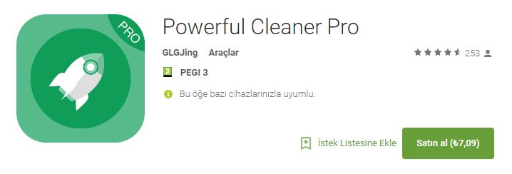 Powerful Cleaner Pro Telefon Hızlandırma - Blooglem 2021