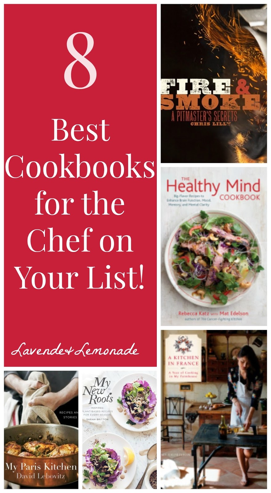 8 Best Cookbooks for the Chefs on Your List! |Lavende and Lemonade
