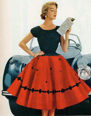 Centro de Moda y Textil: 1950s: moda adulta y moda joven