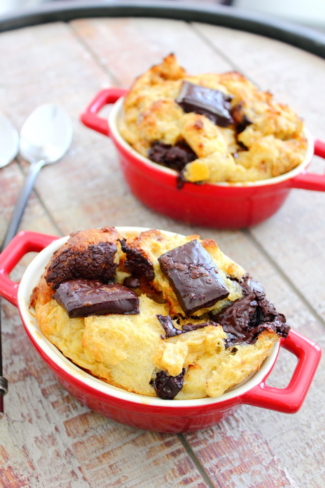 Le Marché de Sophie: Pudding au pain et chocolat noir