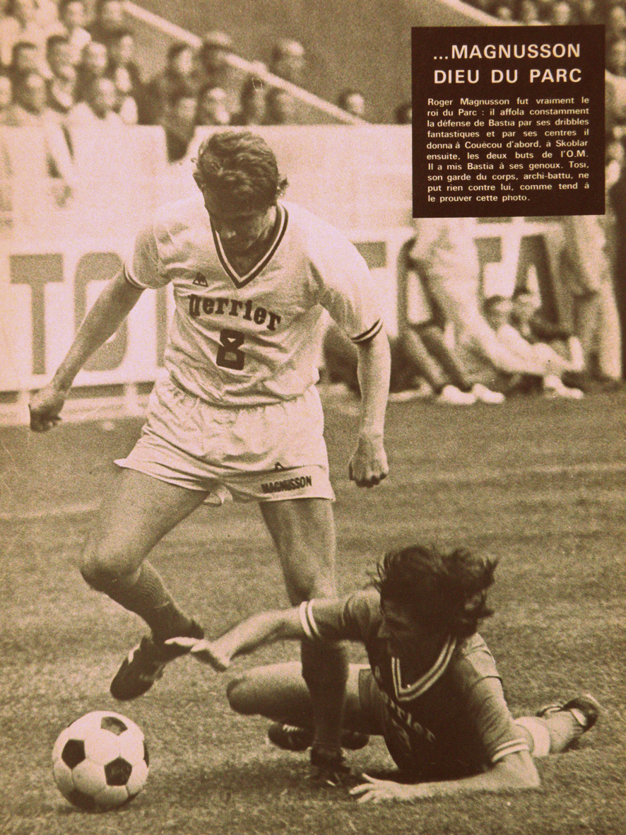 Finale coupe de France 1972. OM-BASTIA.