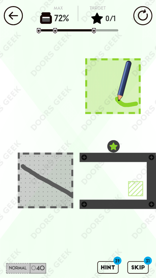 Draw Here Level 40 ~ Doors Geek