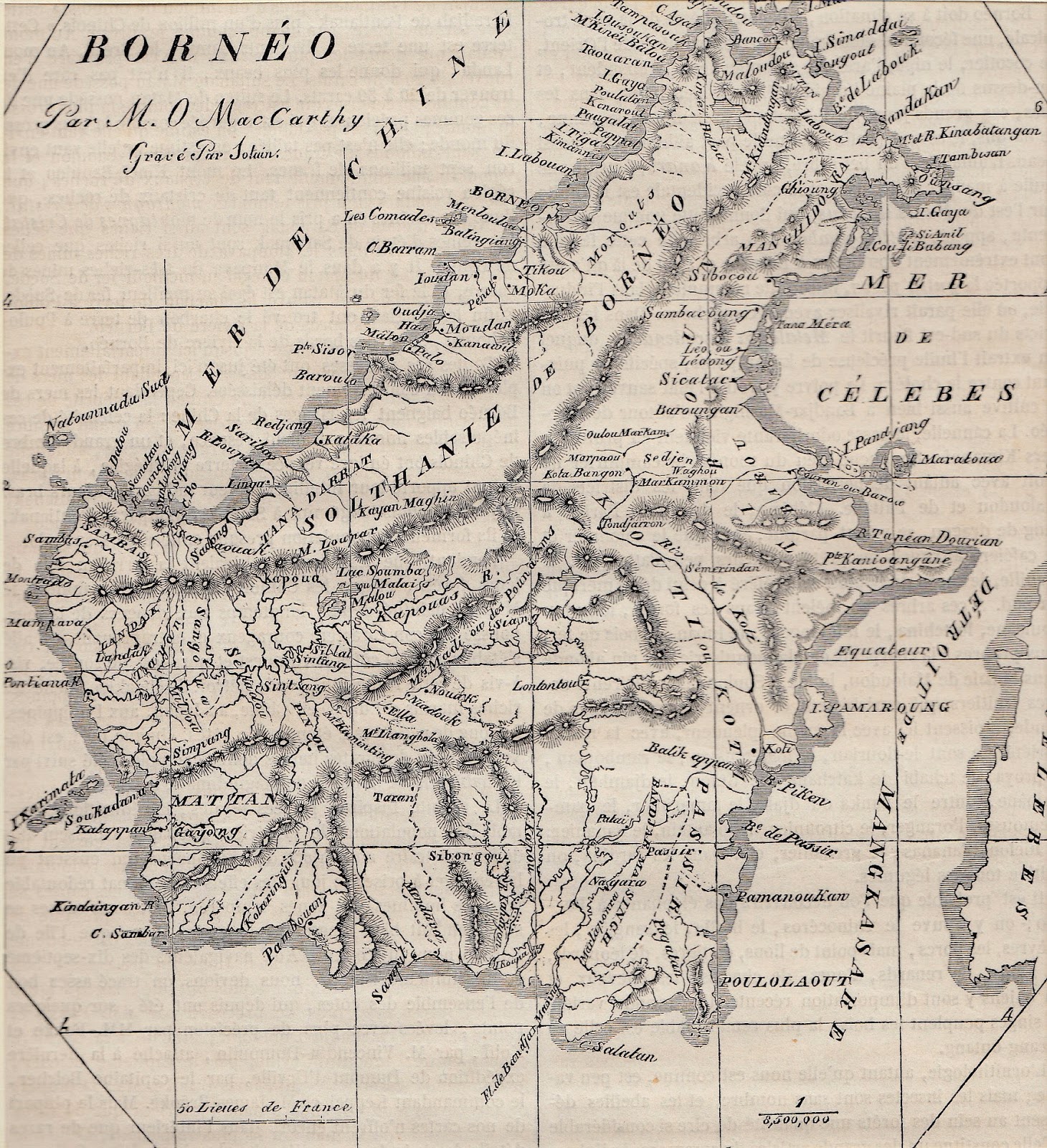 my North Borneo stamps: Some old maps of Borneo