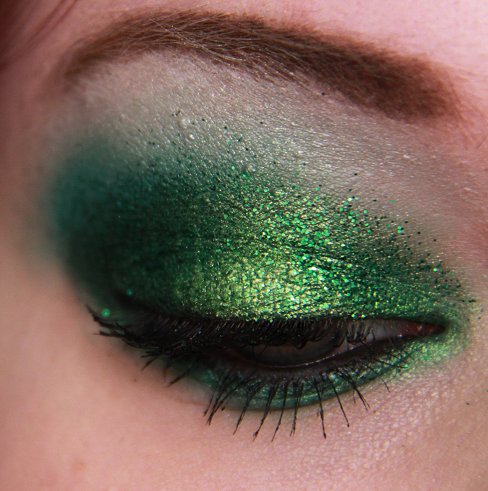 Make-up Looks Collection: Green Makeup Looks - Part 2