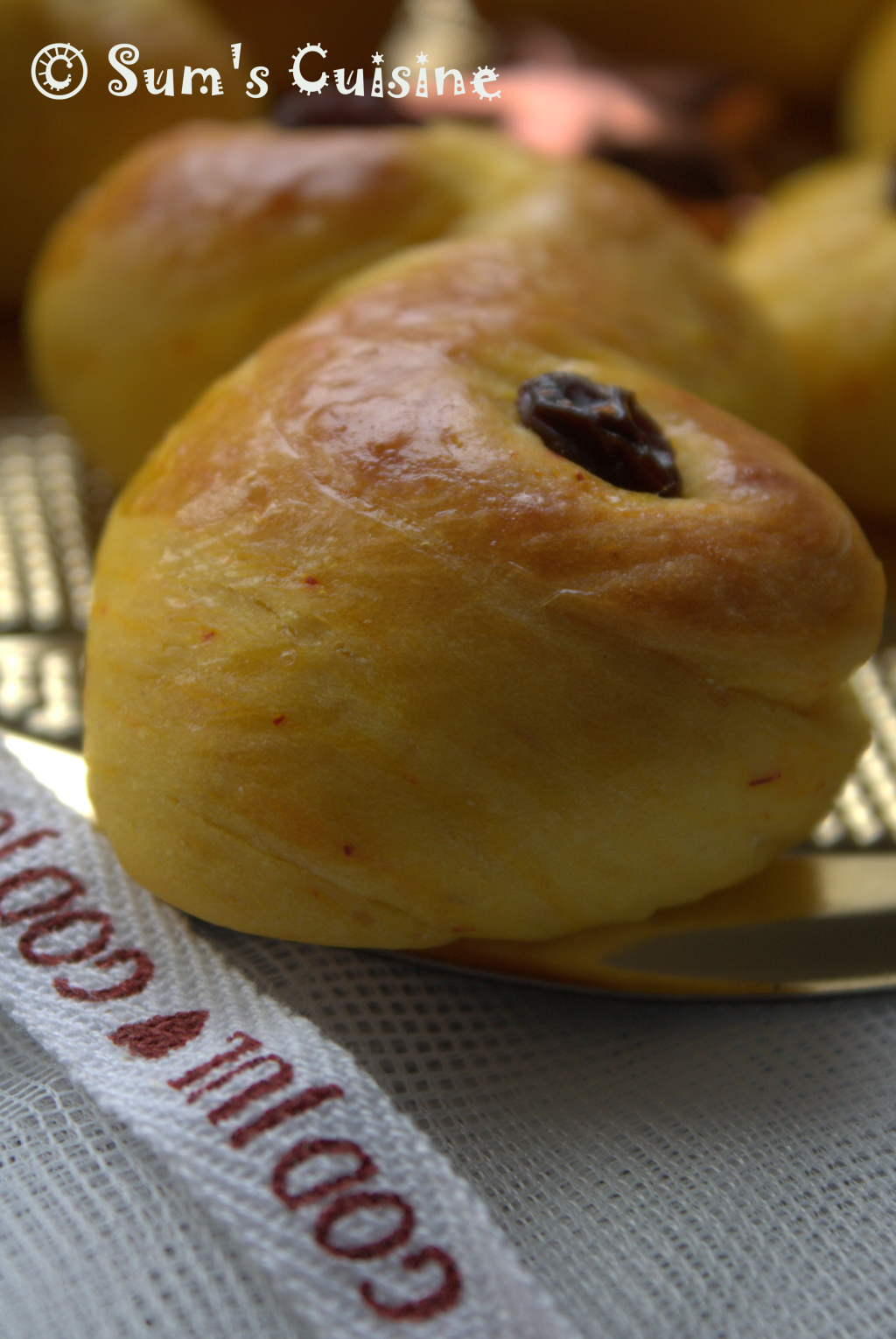 Sum's Cuisine: Lussekatter / Lucia Cats / Sweet Saffron Buns