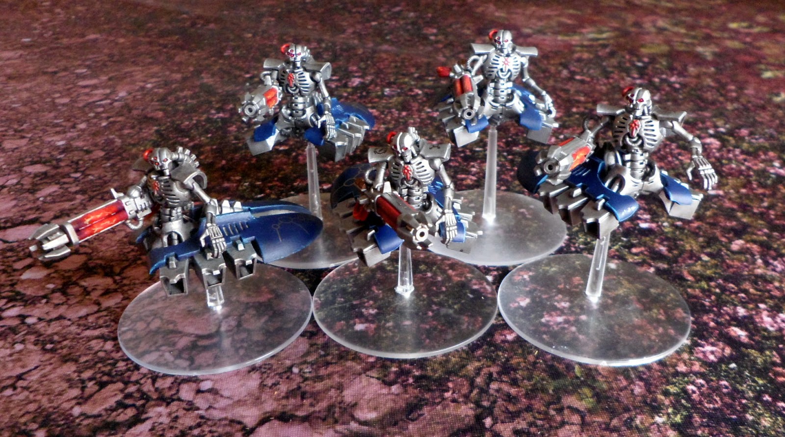 WeeMen: Necron Destroyer #5 w/ Gauss Cannon