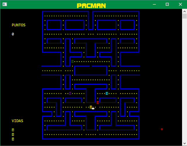 EL BLOG DE VICTOR ALVARADO: Código Juego Pacman En C++