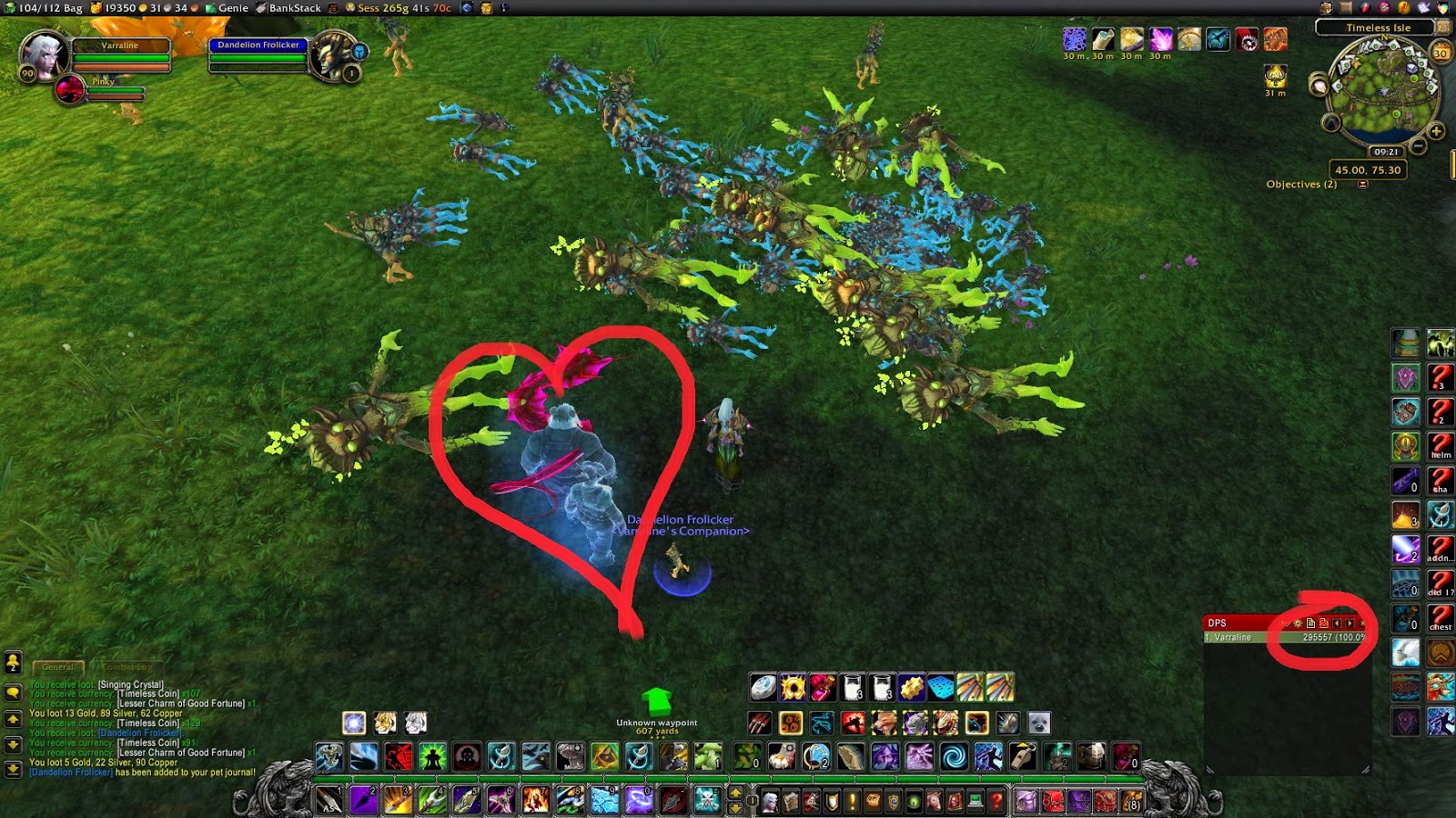 WoW Rare Spawns: Neverending Spritewood & Scary Sprites