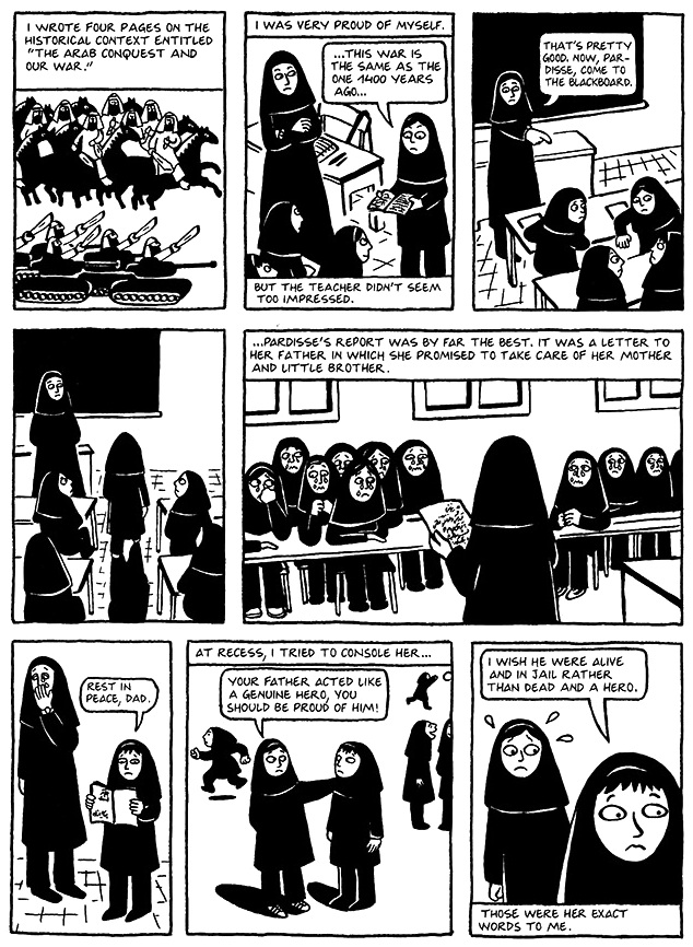 Read Persepolis 1, Section 11: The F-14s, Page 84