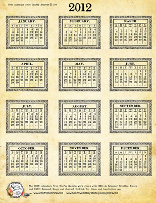 Full Calendar 2012 | Your Title