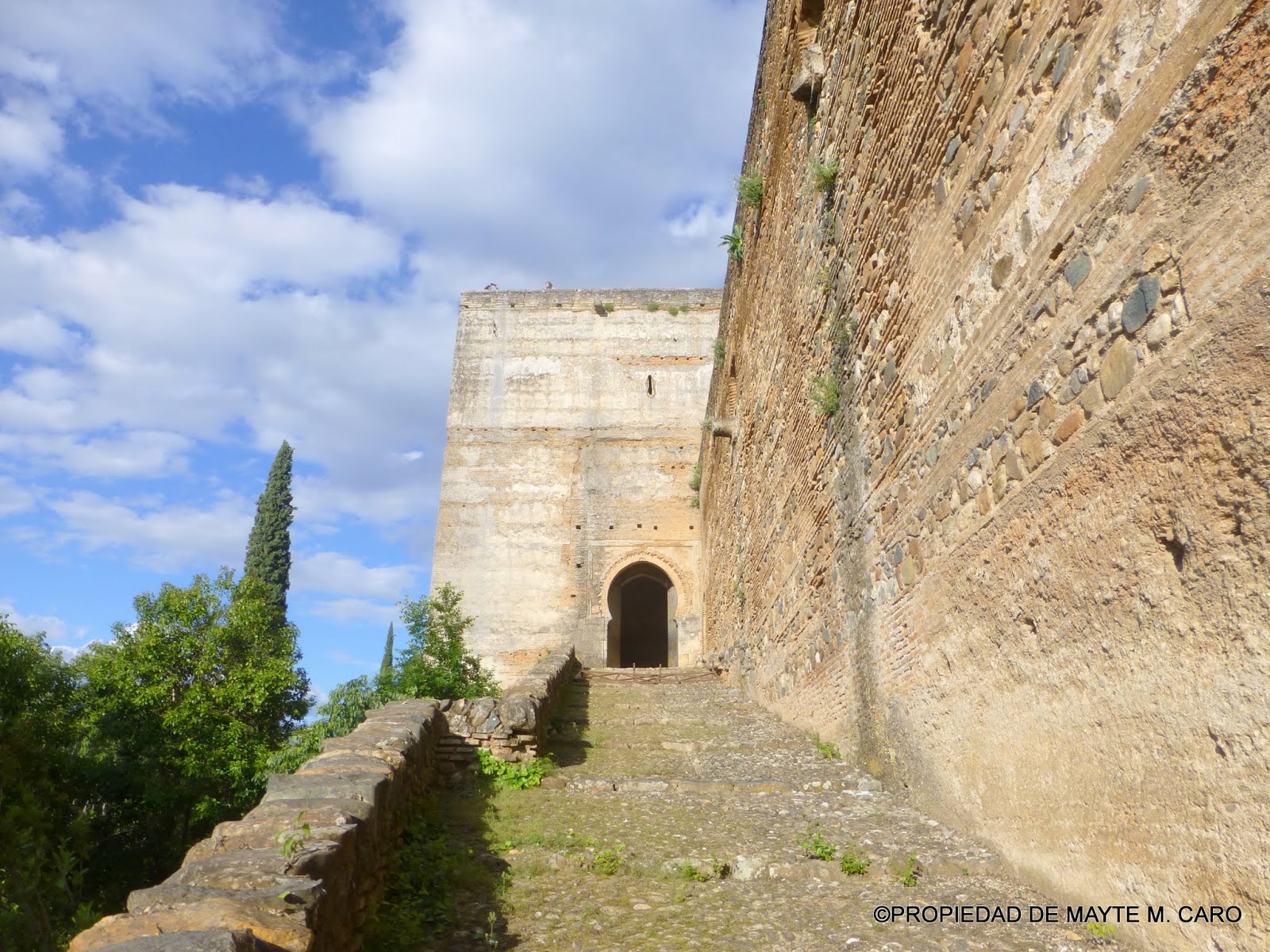GRANADA CIUDAD VIVA: El Camino de Ronda de la Alcazaba de la Alhambra ...