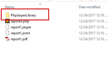 Membuat Cetak Laporan dengan PhpJasperXML, PHP dan MySQL Lanjutan 3 - Ikan Comel