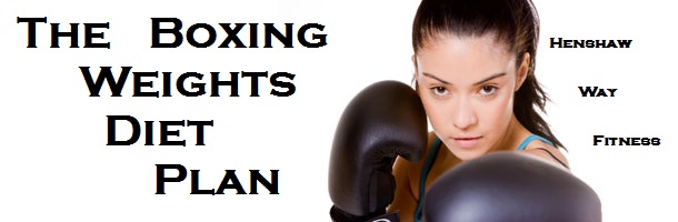 The Henshaw Way - Modern Fitness: (NEW) THE BOXING WEIGHTS DIET PLAN